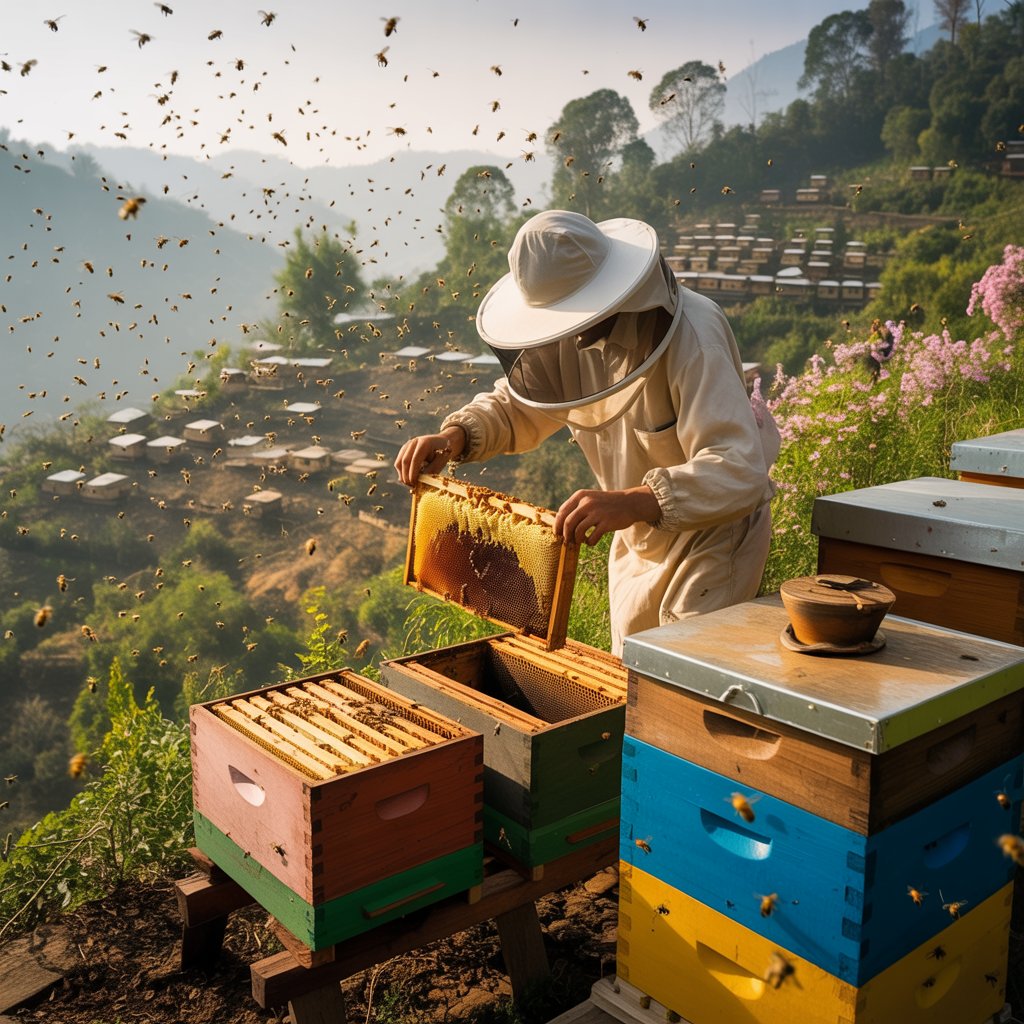 Honey Farming in Mahabaleshwar | Go Mahabaleshwar